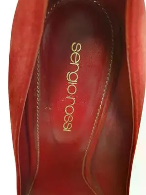 SERGIO ROSSI Pointed-toe Suede Pumps