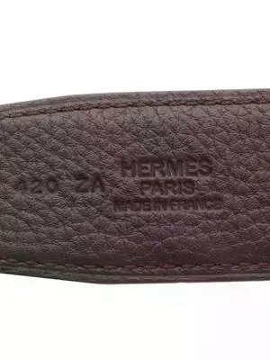 Hermès Constance Reversible Belt - Black