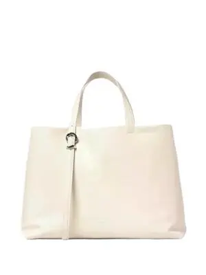 Emporio Armani Deva Leather Tote Bag