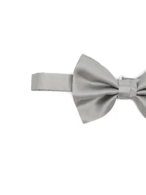 Emporio Armani Silk Diagonal Twill Bow Tie