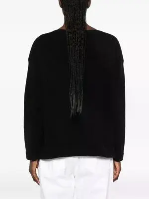 SERGIO MORETTI FIRENZE Boat Neck Long Sleeve Sweater