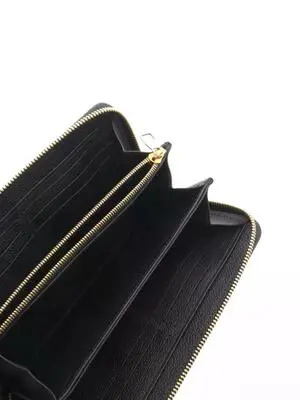 LOUIS VUITTON 2021 Monogram Zip Wallet - Black