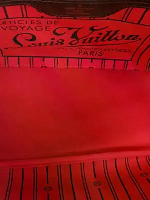 LOUIS VUITTON Damier Ebene Neverfull Pm Tote Bag