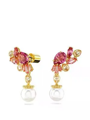 SWAROVSKI Drop Pearl Crystal-embellished Earrings