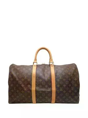 LOUIS VUITTON Keepall 50 Travel Bag - Brown