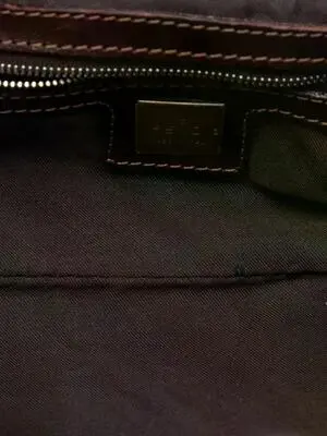 Fendi Zucca Canvas Crossbody Bag