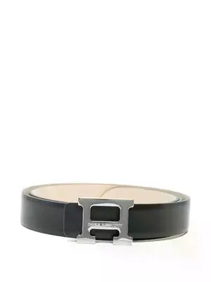 DANIELE ALESSANDRINI Logo Buckle Belt