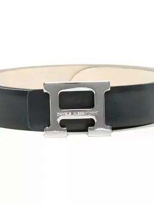 DANIELE ALESSANDRINI Logo Buckle Belt