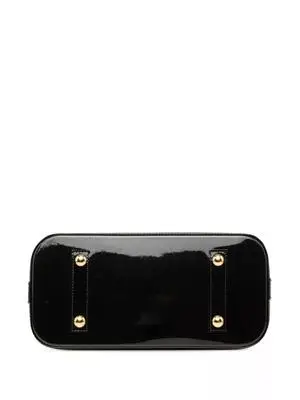 LOUIS VUITTON Monogram Vernis Alma Pm Satchel