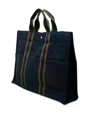 Hermès Canvas Fourre Tout Mm Tote Bag