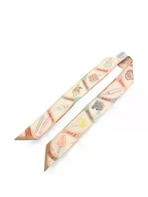 Hermès 2010 Funny Ice Cream Twill Scarf