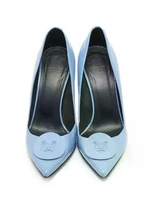 Versace Medusa Pointed-toe Pumps
