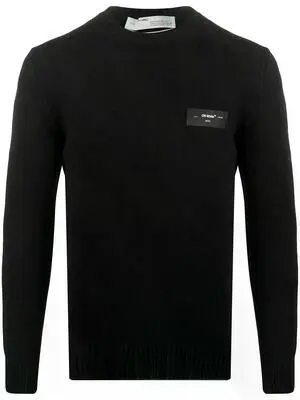 Off-White Logo Print Jumper