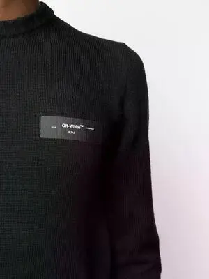 Off-White Logo Print Jumper