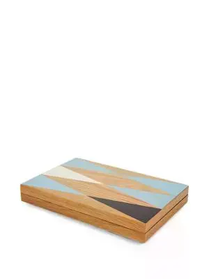 FOURTH STREET Geometric-pattern Backgammon Board