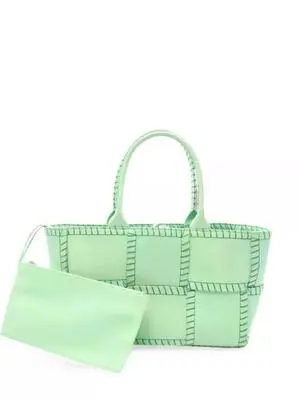 Bottega Veneta Small Warco Leather Handbag