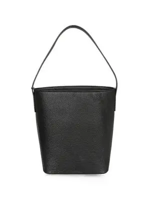 MIZUIRO IND Medium Leather Bucket Bag - Black