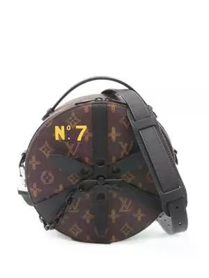LOUIS VUITTON Wheel Box Monogram Handbag - Brown