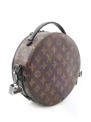 LOUIS VUITTON Wheel Box Monogram Handbag