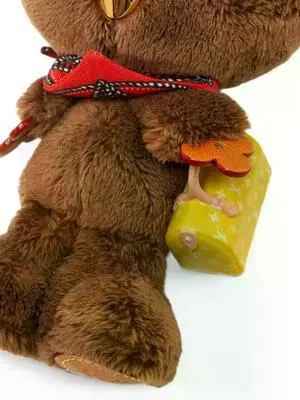 LOUIS VUITTON Monogram Bear Bag Charm