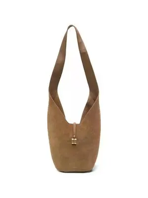 DEMELLIER Siena Leather Shoulder Bag - Neutrals