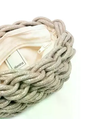 Alienina Lina Woven Clutch Bag