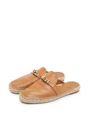 Hermès Feria Lock Flat Mules