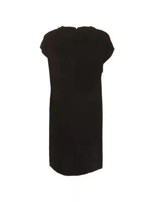 Fendi Cap Sleeve Midi Dress