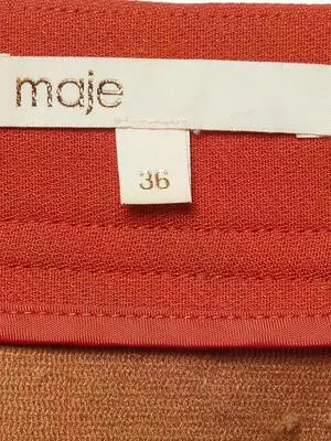 Maje Fringed Wrap-style Mini Skirt