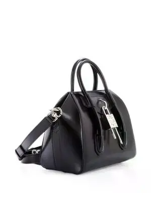 Givenchy Antigona Lock Leather Mini Crossbody Bag