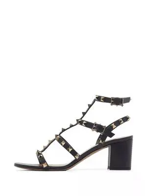 Valentino Garavani Valentino Garavani Rockstud Caged Sandals Black