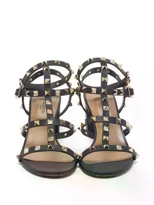 Valentino Garavani Rockstud Caged Sandals - Black