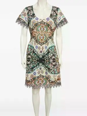 Etro Floral Print Midi Dress