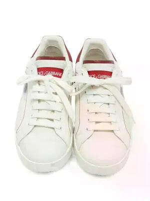 Dolce & Gabbana Portofino Leather Sneakers