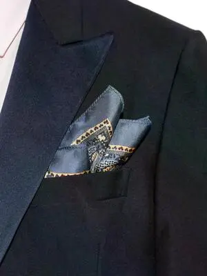 Etro Pegasus Paisley-print Pocket Square