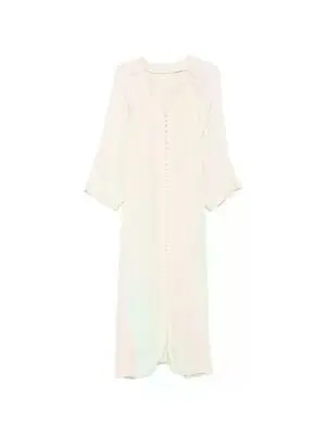 BY MALENE BIRGER Gathered Maxi Dress - Neutrals