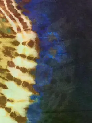 ALEMAIS Tie-dye Tassel Pareo