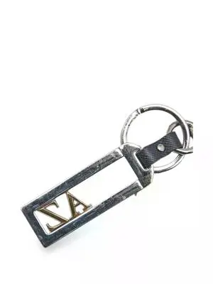 Prada Saffiano Leather Keychain