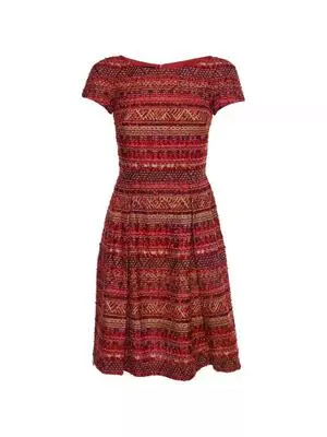 Carolina Herrera Striped Mini Dress