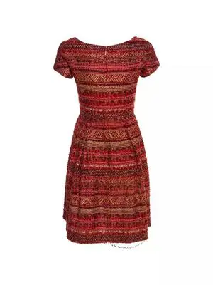Carolina Herrera Striped Mini Dress