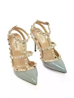 Valentino Garavani Rockstud Pointed-toe Heeled Pumps