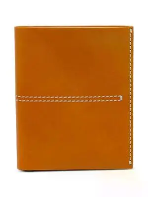 TOD'S Bi-fold Leather Wallet - Brown