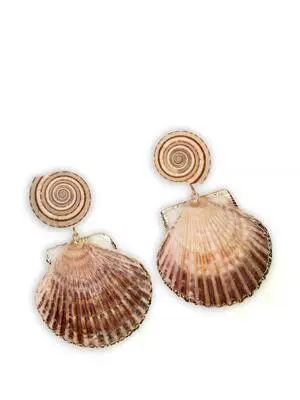 JENNIFER BEHR Roma Shell-pendant Earrings