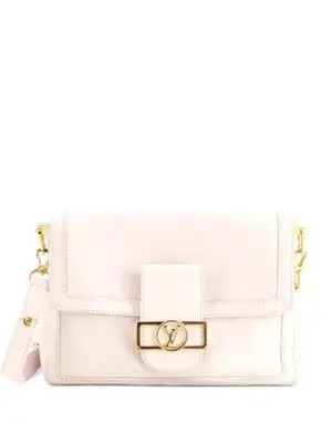 LOUIS VUITTON Dauphine Soft Calfskin Gm Shoulder Bag