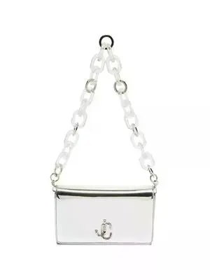 JIMMY CHOO Varenne Acrylic Chain Shoulder Bag