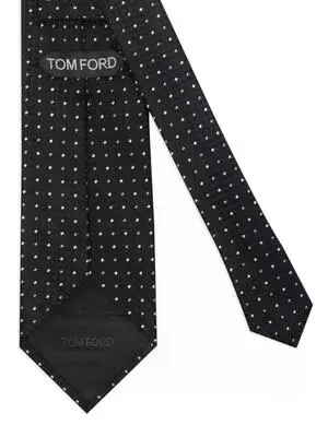 TOM FORD Silk Polka-dot Tie