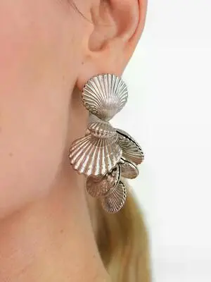 JENNIFER BEHR Aphrodite Shell-pendant Earrings
