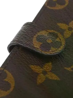 LOUIS VUITTON 2002 Mini Agenda Monogram Notebook Cover