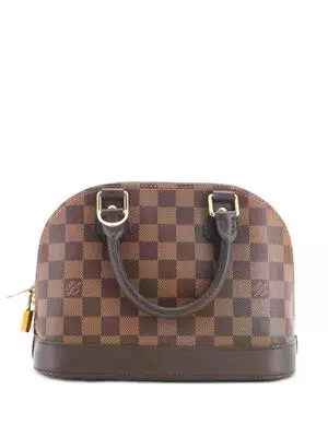 LOUIS VUITTON Alma Handbag Damier Bb Shoulder Bag - Brown