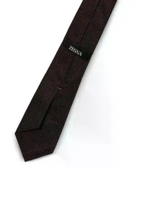 Zegna Silk Polka-dot Neck Tie